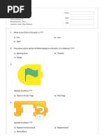 101 Effective Scratch Questions | PDF | Scratch (Programming Language) | Shape