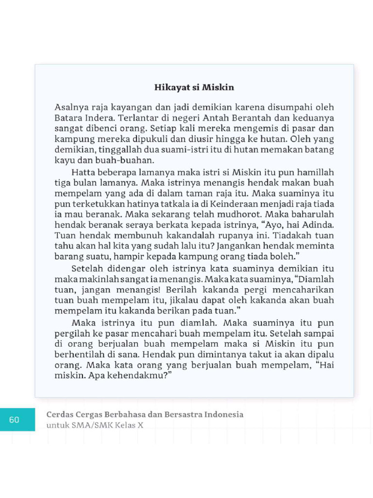 Hikayat Kelas X | PDF