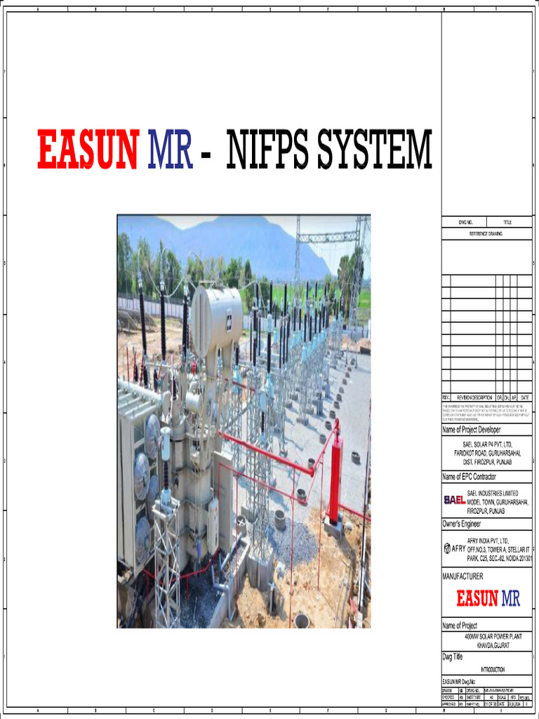 Nifps Complete Set of Ga, GTP Document-P4 Solar Power Plant | PDF ...