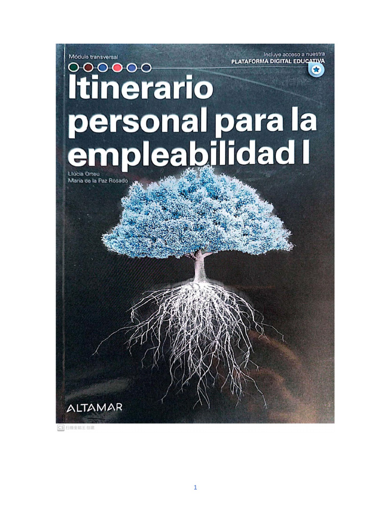 Libro Itenario Personal para La Empleabilidad Altamar | PDF