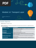 ITN - Module - 14 - Transport Layer | PDF | Port (Computer Networking) | Transmission Control ...