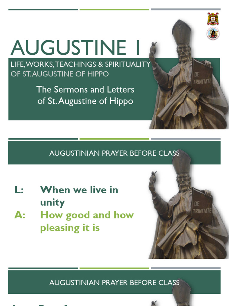 AUGUSTINE-1-Lesson-7-1-1 | PDF | Augustine Of Hippo | Original Sin