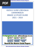 Uhlelo Lokufundisa Isizulu IBanga 8 | PDF
