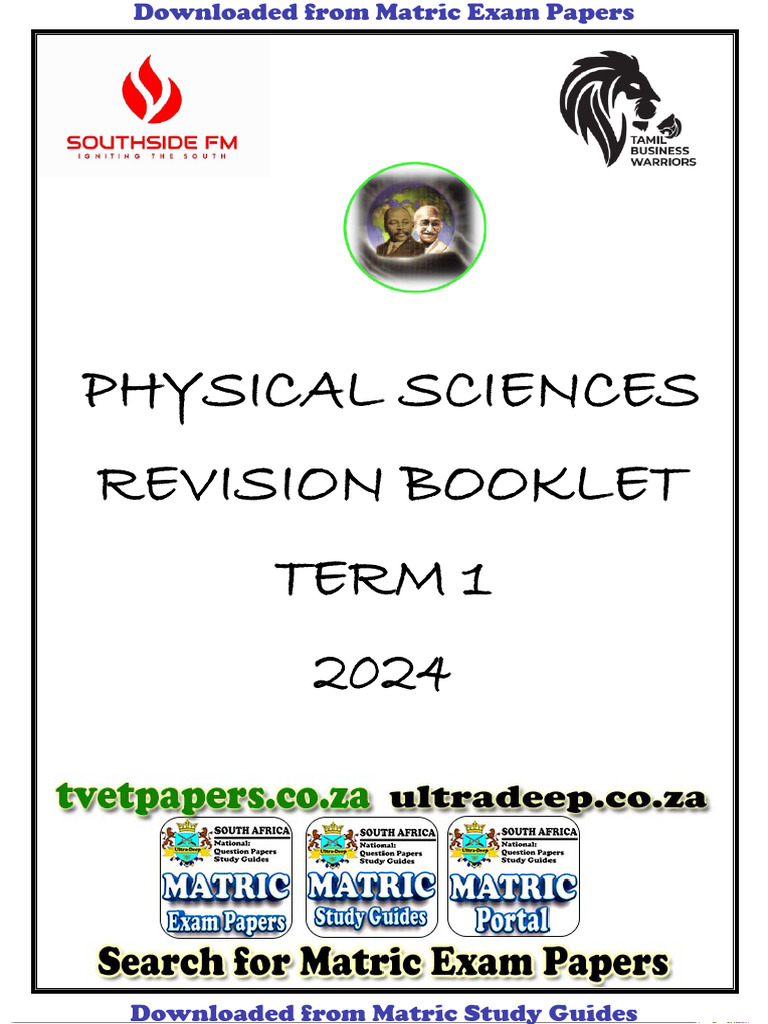Grade 12 Physical Science Revision Guide | PDF | Force | Collision