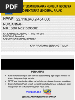 Template NPWP Kosong 1 | PDF