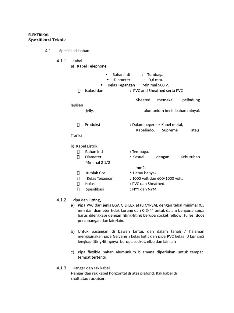 Spektek Mep Pabrik Kalimantan | PDF