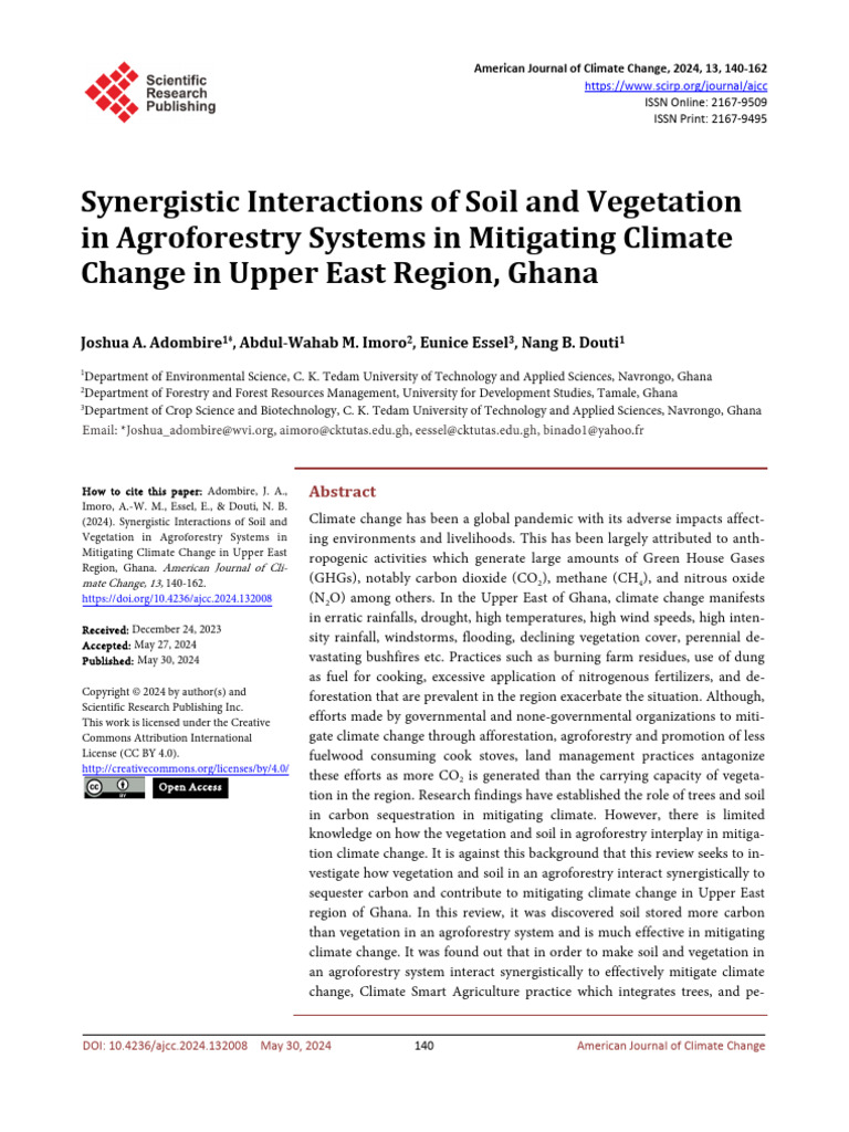 Jurnal | PDF | Carbon Sequestration | Soil