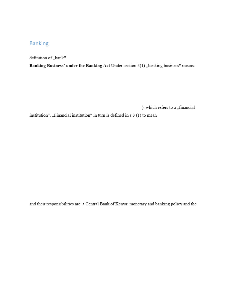 Understanding Banking Regulations and Relationships | PDF | Guarantee ...