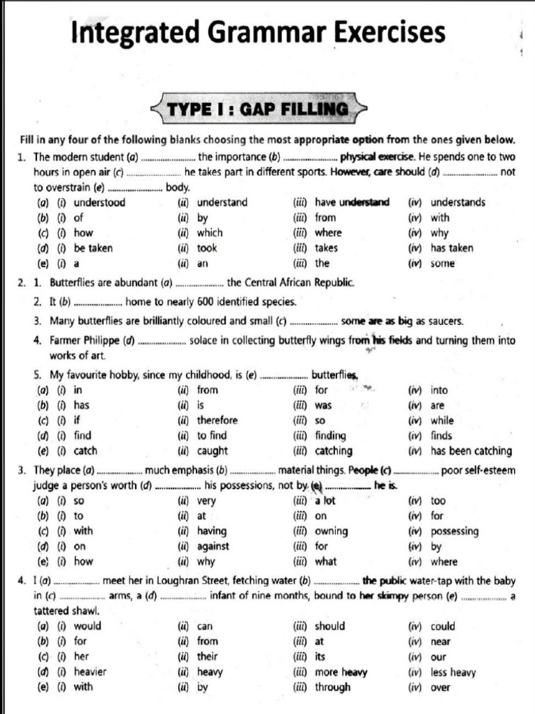 integrated grammar | PDF