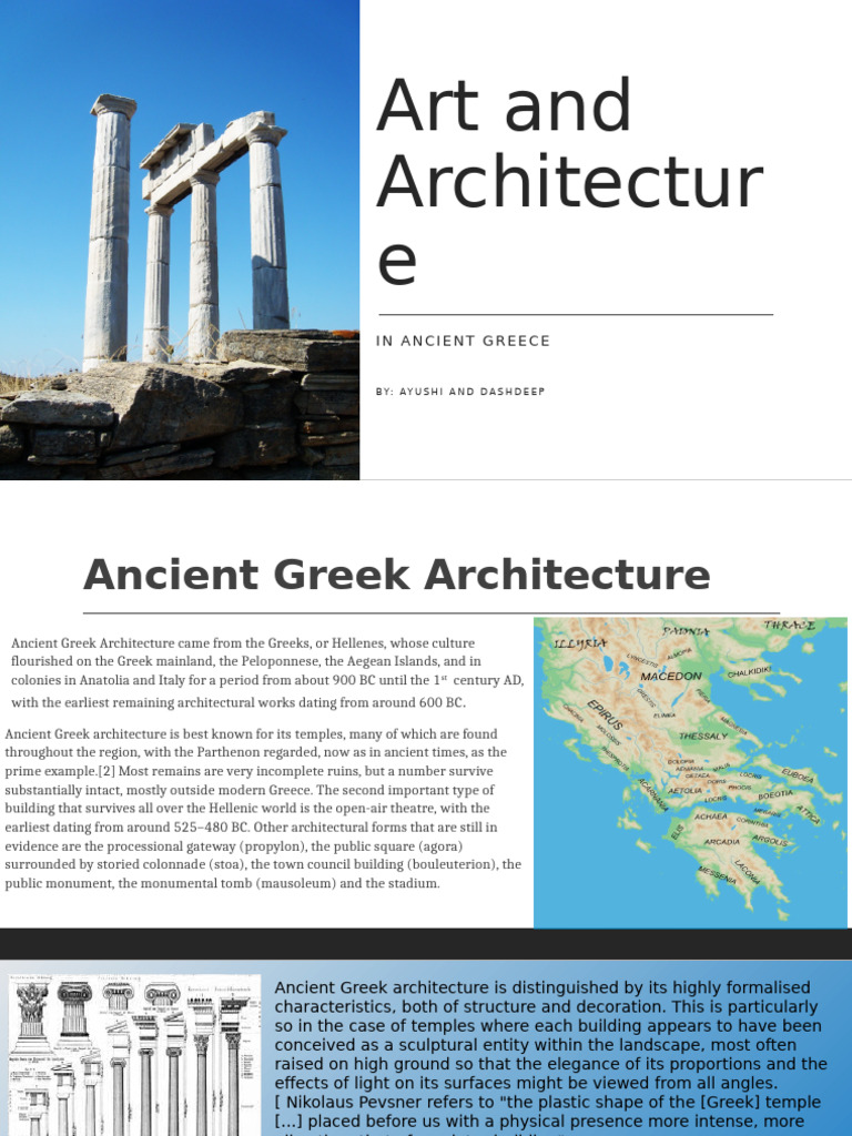 Art and Architecture | PDF | Greeks | Classical Antiquity