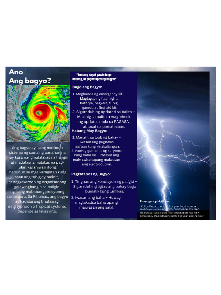 FILIPINO LEAFLETS | PDF