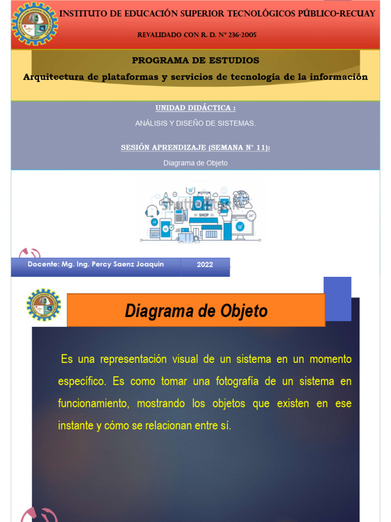 11.- Diagrama de Objeto | PDF | Objeto (informática) | Sistema