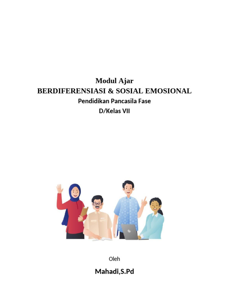Modul Ajar Pancasila Kelas VII | PDF