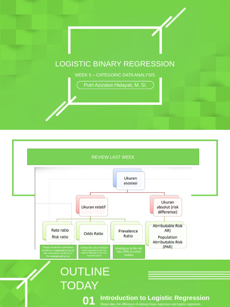 Materi MT | PDF | Logistic Regression | Linear Regression