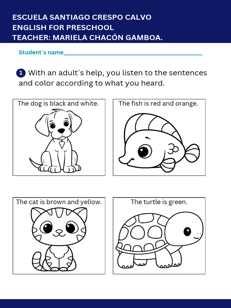 English Worksheet | PDF