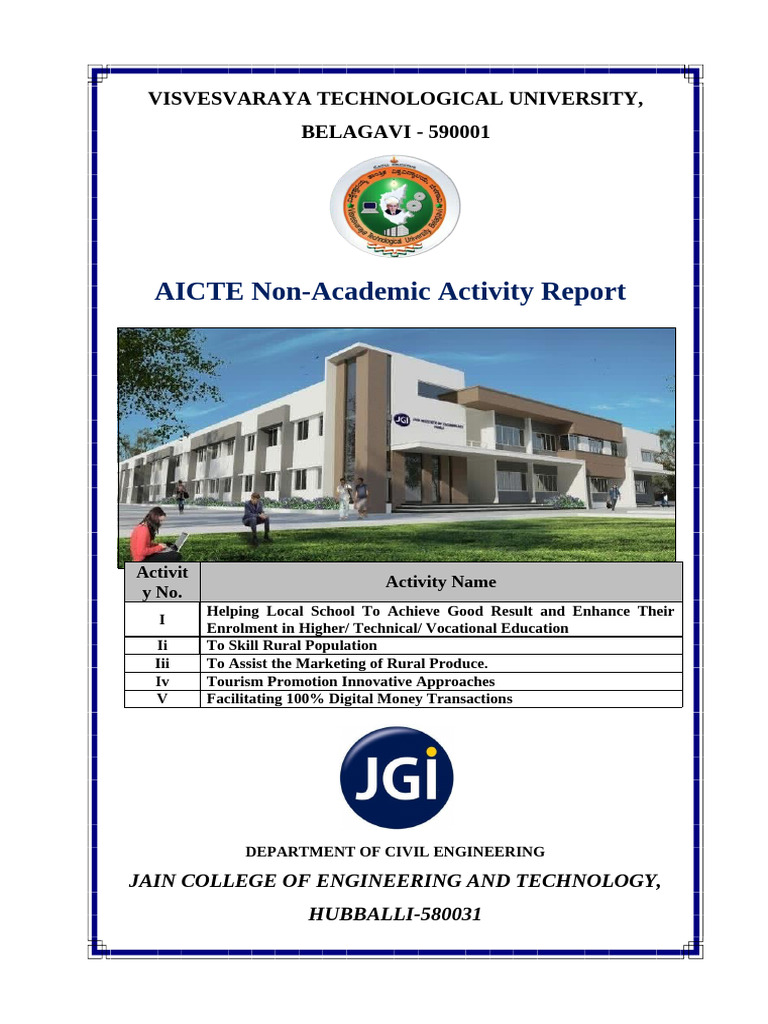 Cover Page AICTE-1 | PDF