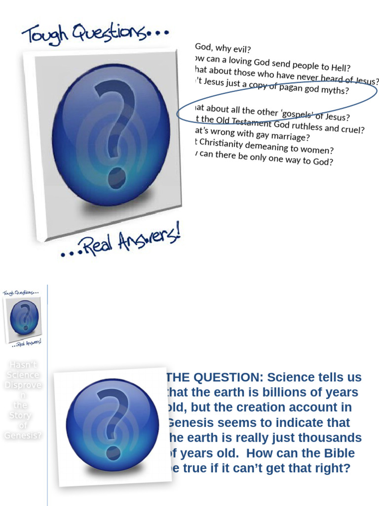 TQRA Hasnt Science Disproven Genesis | PDF | Genesis Creation Narrative ...