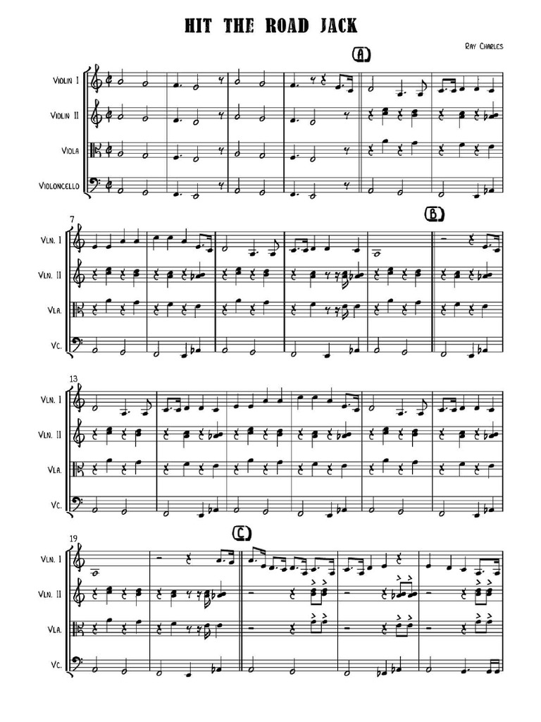 Hit the road jack | PDF