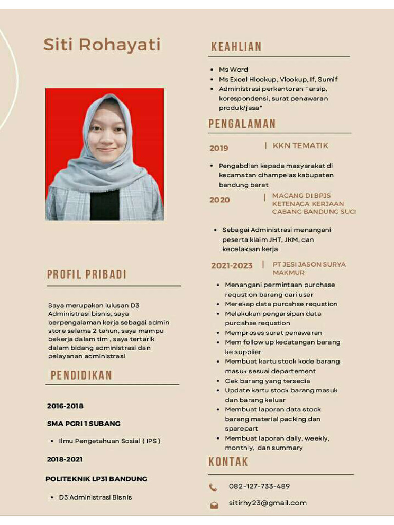 SITI ROHAYATI, | PDF