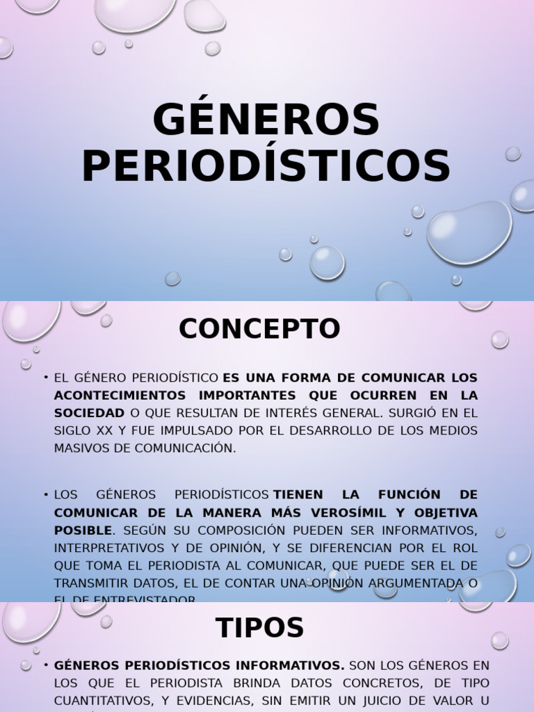 Género Informativo | PDF | Cuestionario