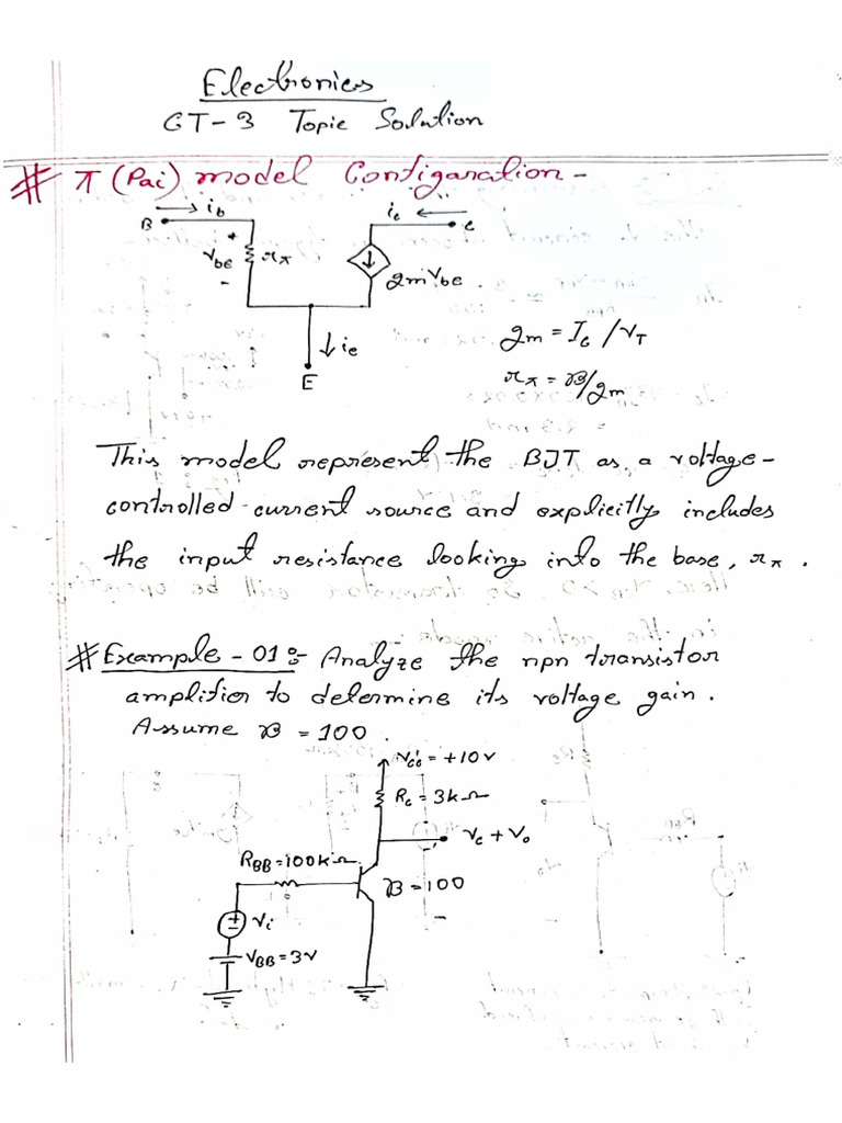 Electronic TOPIC SOLUTIONS | PDF