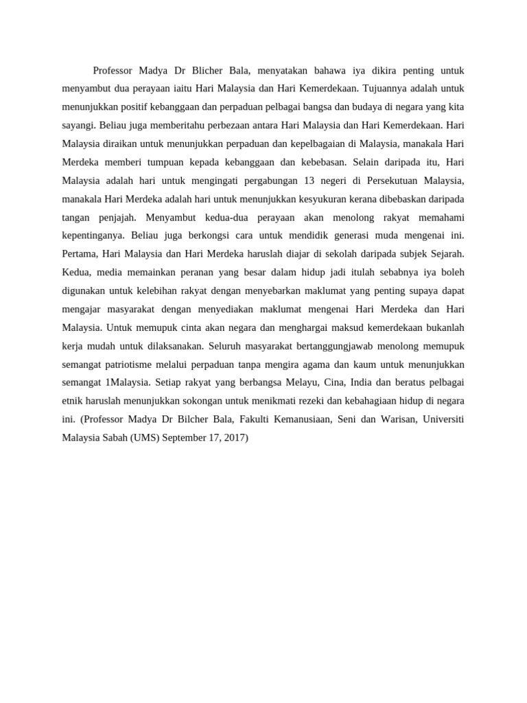 Professor Madya Dr Blicher Bala | PDF