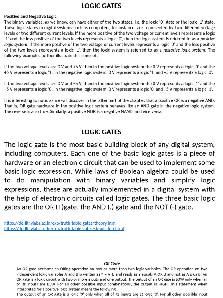 final Unit2 | PDF | Logic Gate | Subtraction