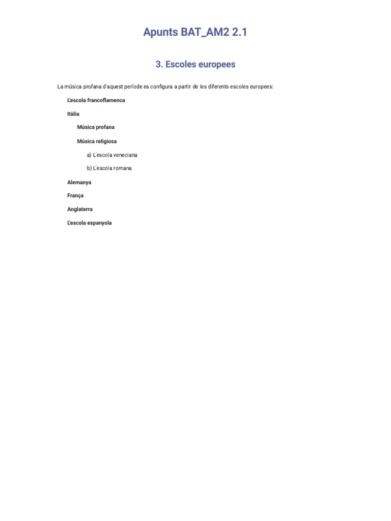 Apunts BATu - AM2 2 | PDF