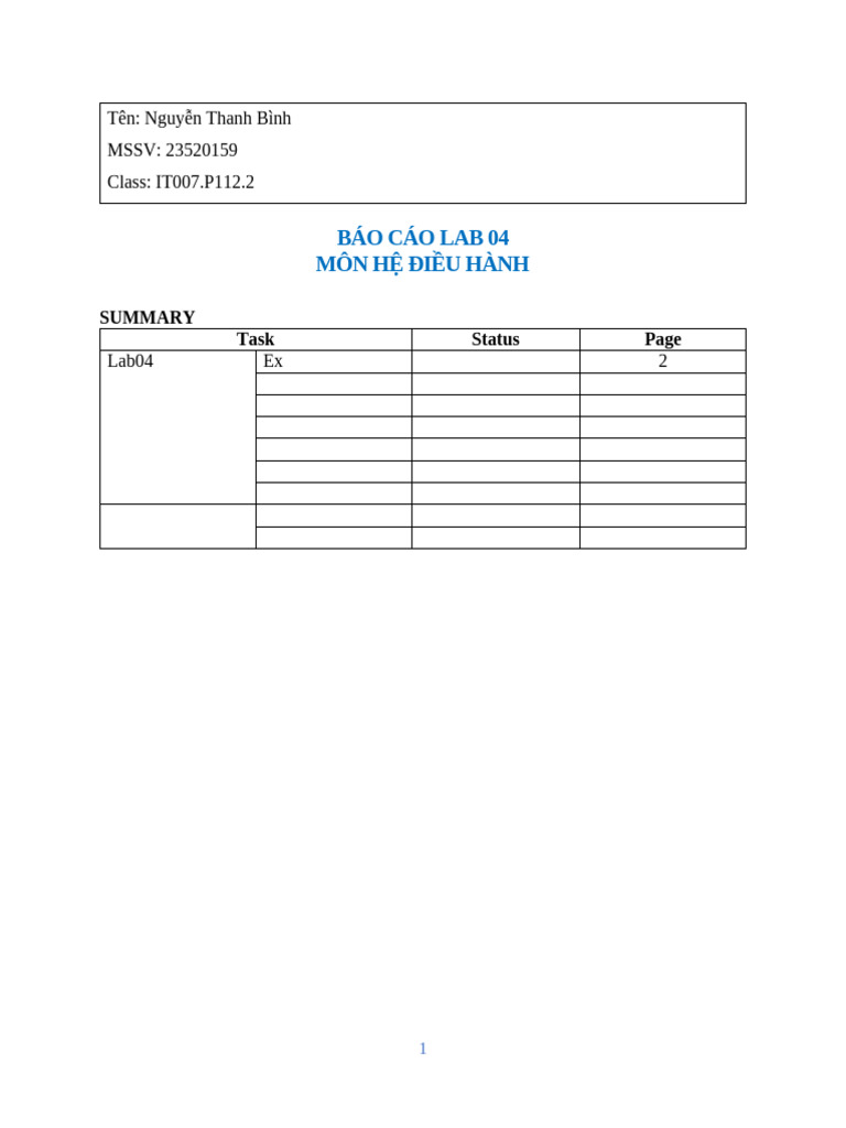 NguyenThanhBinh Lab04 | PDF