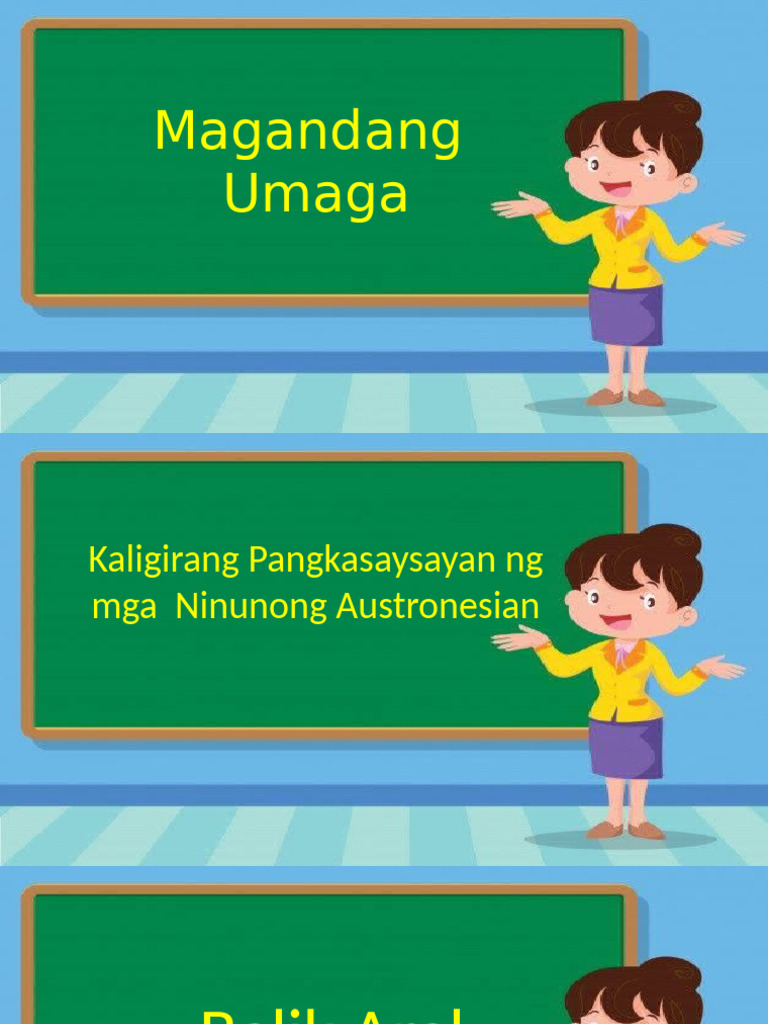 KALIGIRANG AUSTRONESYANO | PDF