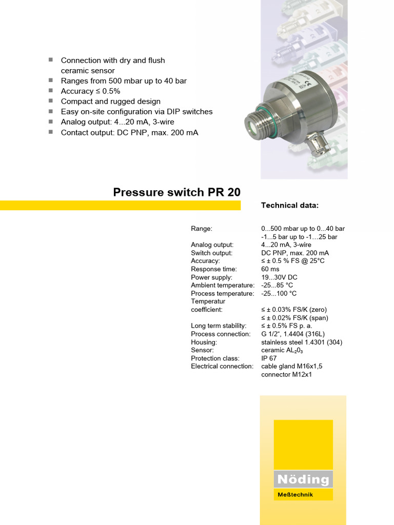 data-pr20-en | PDF | Electronics | Electrical Components