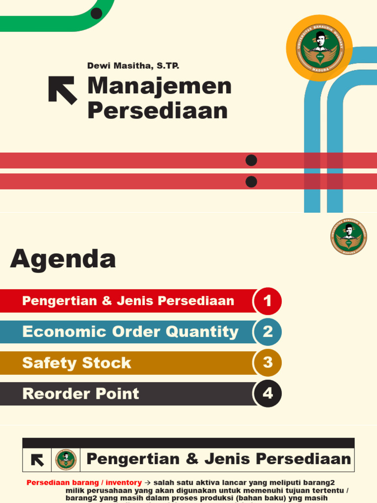 Pert. 5 - Manajemen Persediaan | PDF