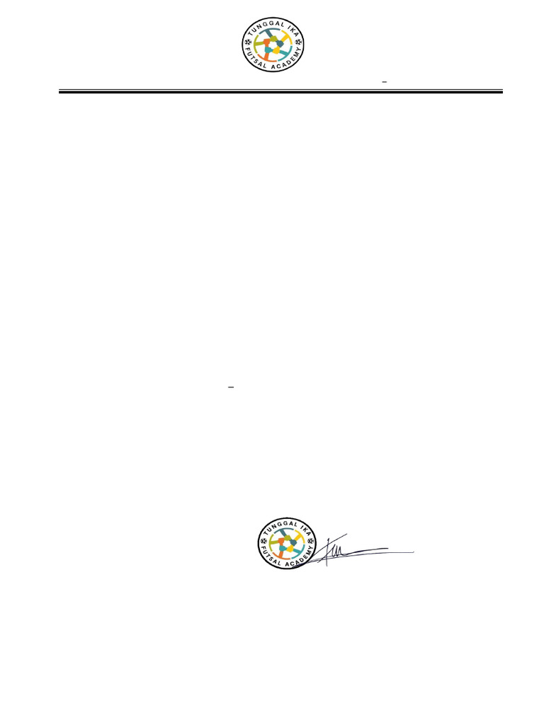 Surat Protes - AFK Tangsel (Tunggal Ika Futsal Academy) | PDF