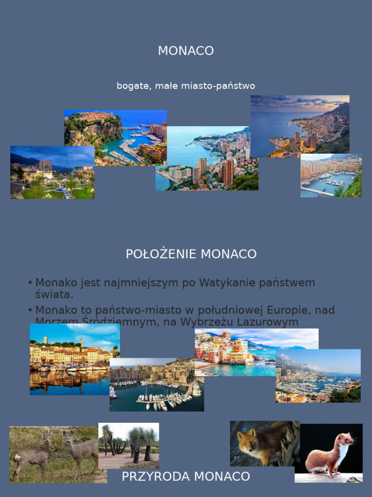 Prezentacja Monaco | PDF
