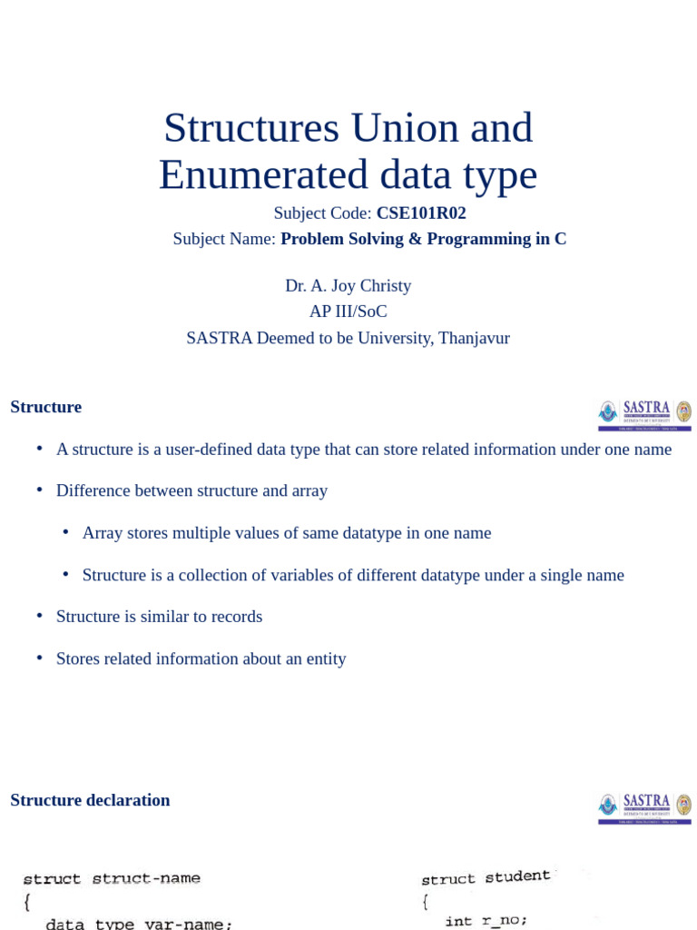 Chapter 8 Structures | PDF | Computer Science | Computing