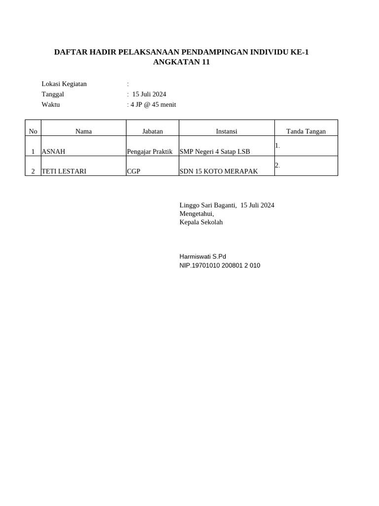 Rekap Dan Bnba Daftar Pemilih Psu DPD Sumbar RGMS | PDF