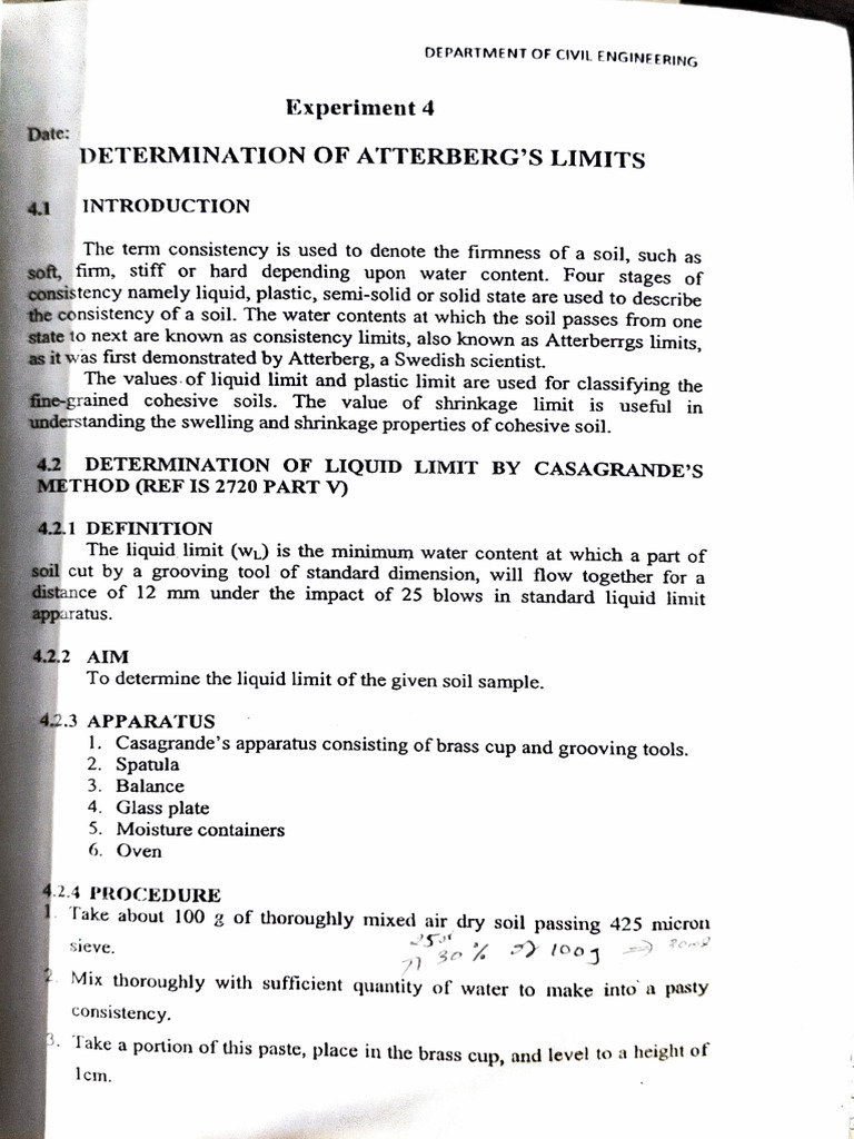 Pratical Experiment Pdf Horticulture Civil Engineering