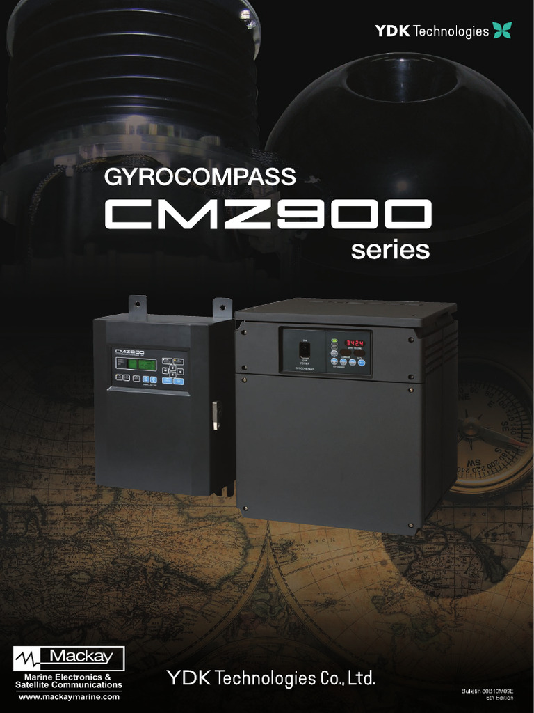 YDK-GyroCompass-CMZ900-Series_catalog-2020-10-v01 | PDF