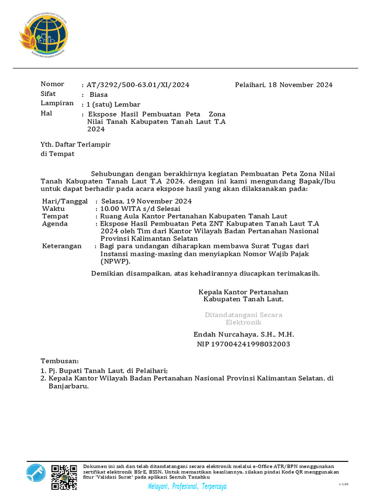 Undangan Ekspose | PDF