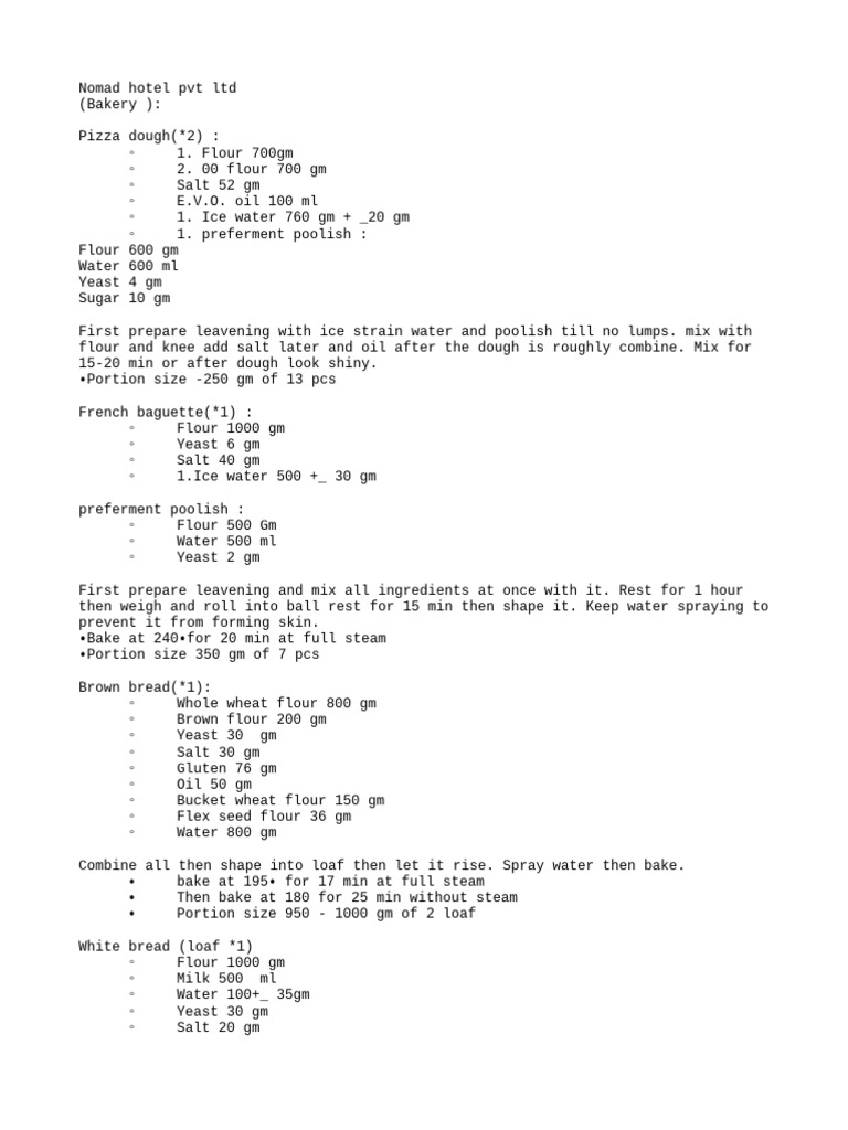 text 2 | PDF | Breads | Cakes