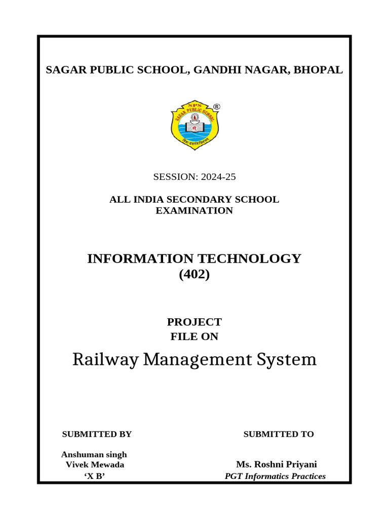 Sample Project File IT-402 | PDF | Databases | Table (Database)