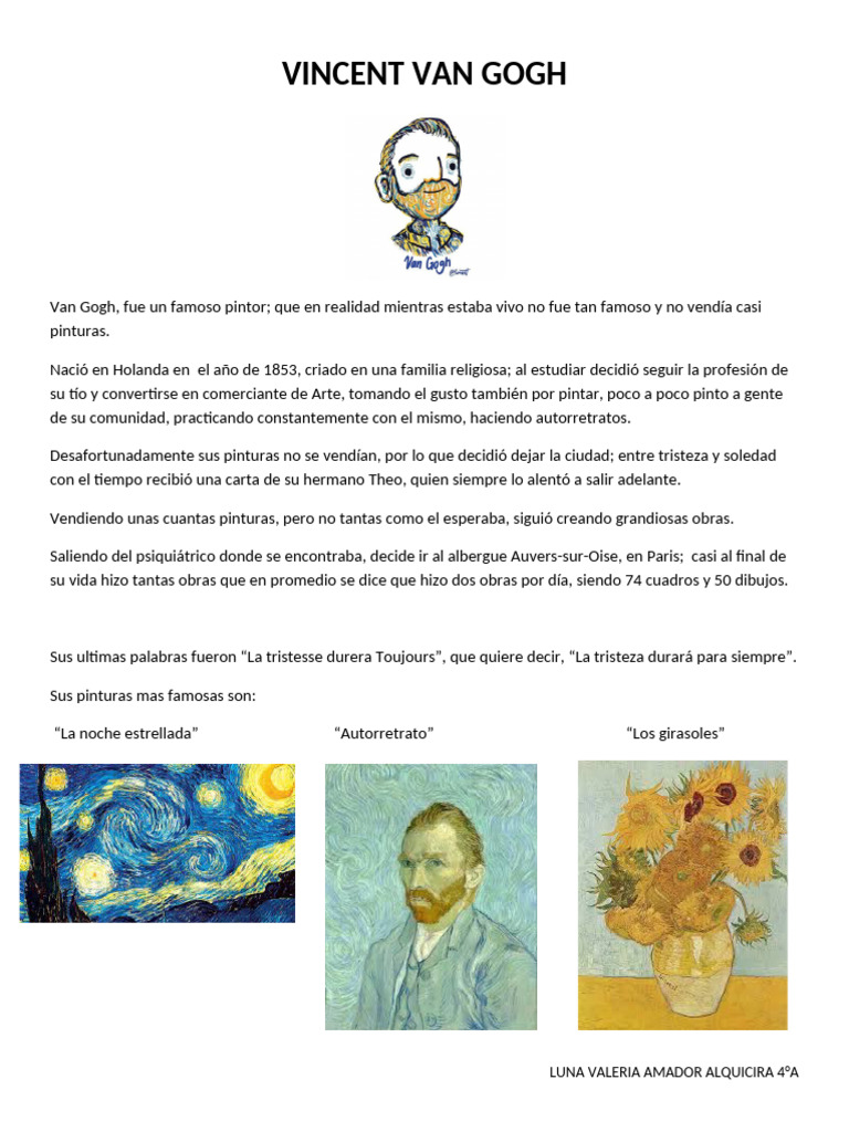 VINCENT VAN GOGH | PDF