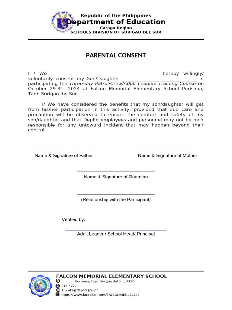 GSP-PARENTAL-CONSENT | PDF