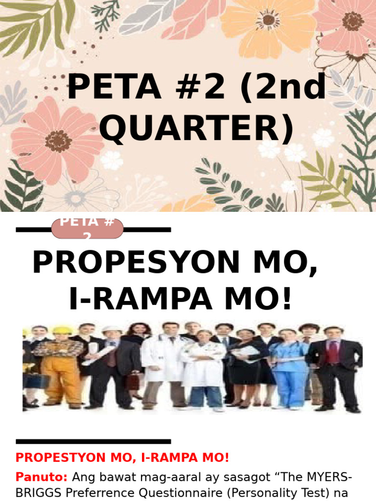 2nd Q PETA 2 | PDF