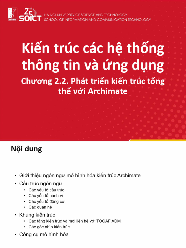 l02 2-Archimate | PDF