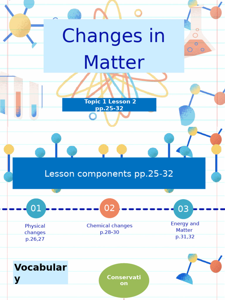 Gr.6 T1. L.3 Changes in Matter Ppt. | PDF | Chemical Substances ...