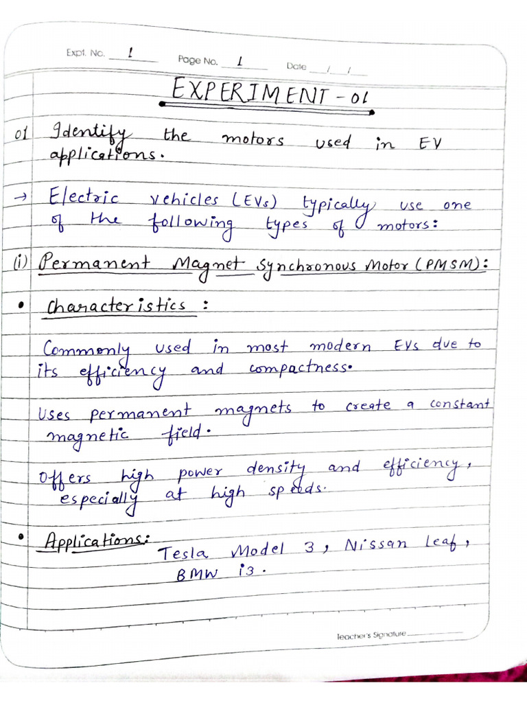 Electric Vehicle Lab 241118 075439 | PDF