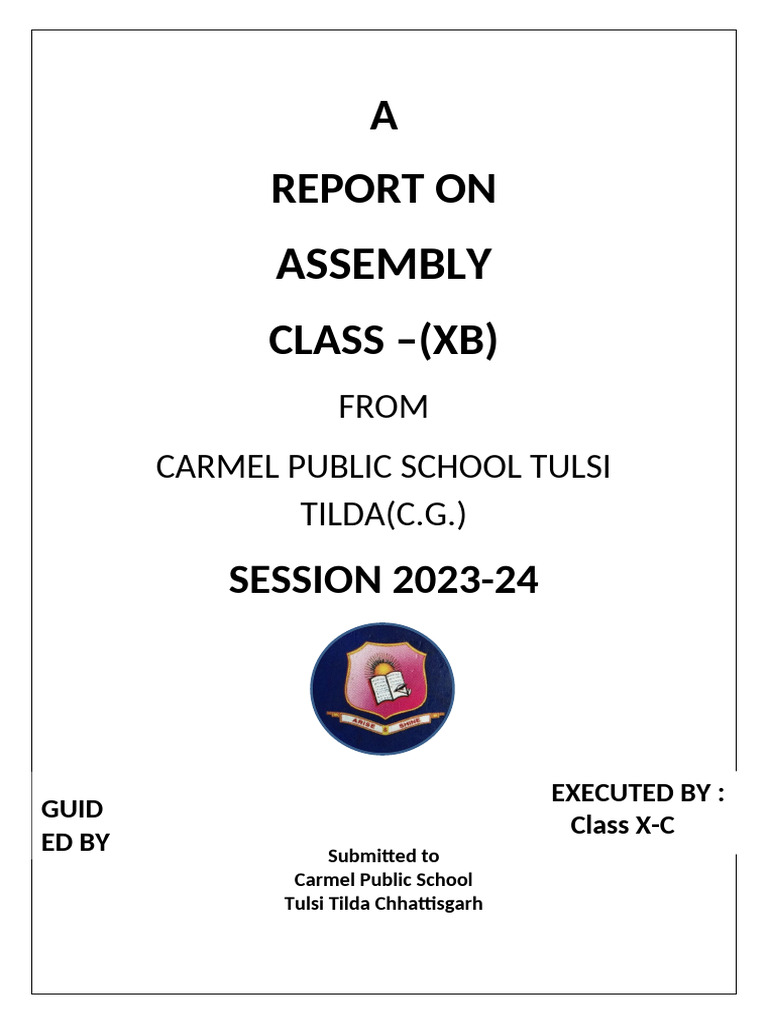 Assembly Class 10th C 2 | PDF