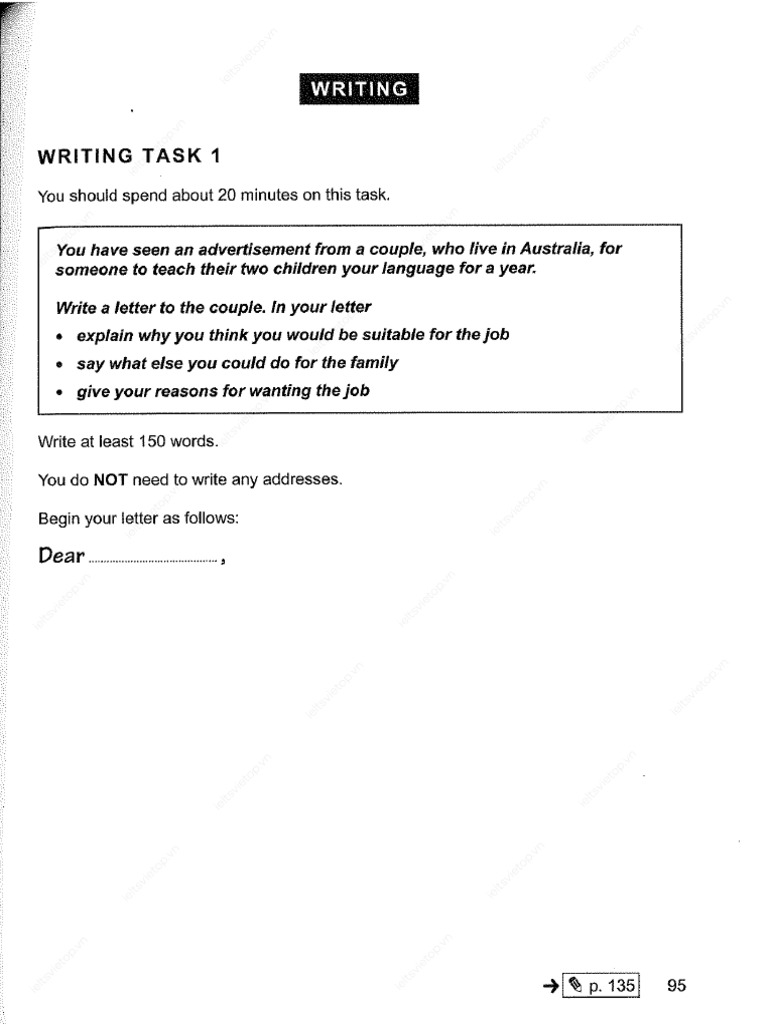 Writing Task 1 Test 4 Book 15 | PDF