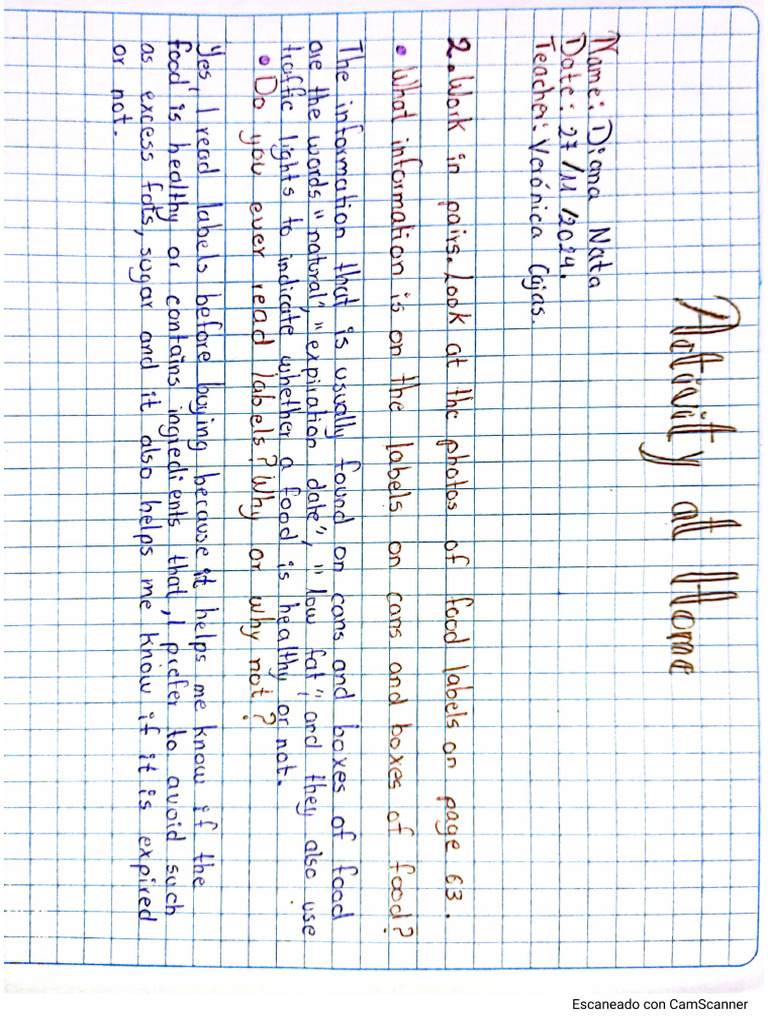 Food- Diana Nata | PDF